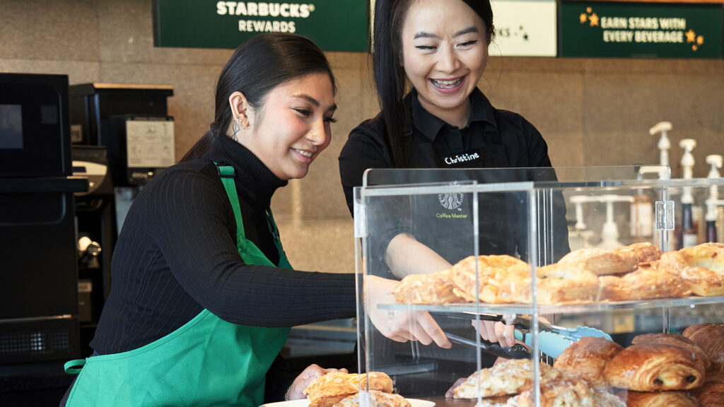 Hiring efficiency and turnover reduction at Starbucks | Sapia.ai